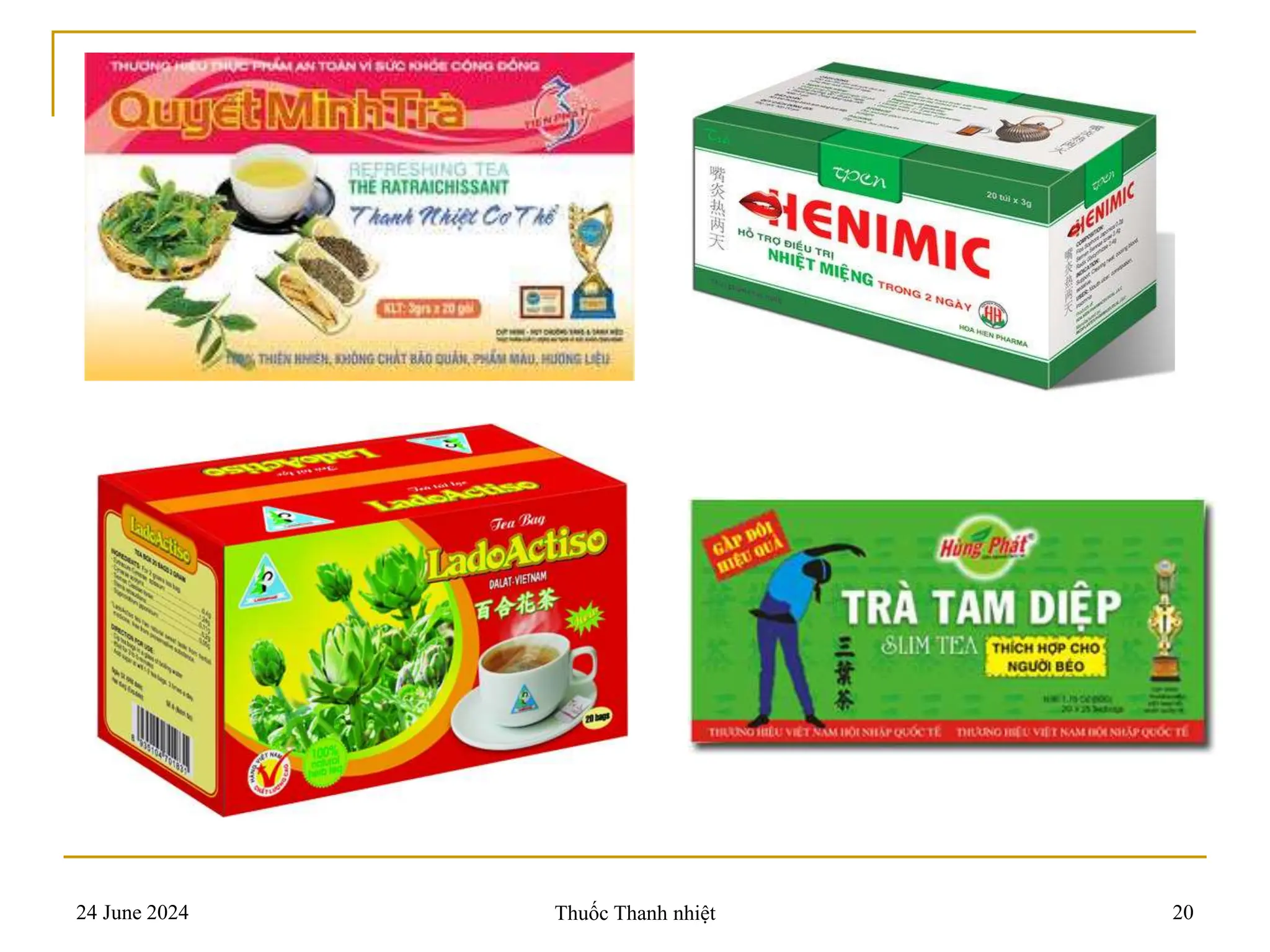 Phuong thuoc thanh nhiet y hoc co truyen | PPT