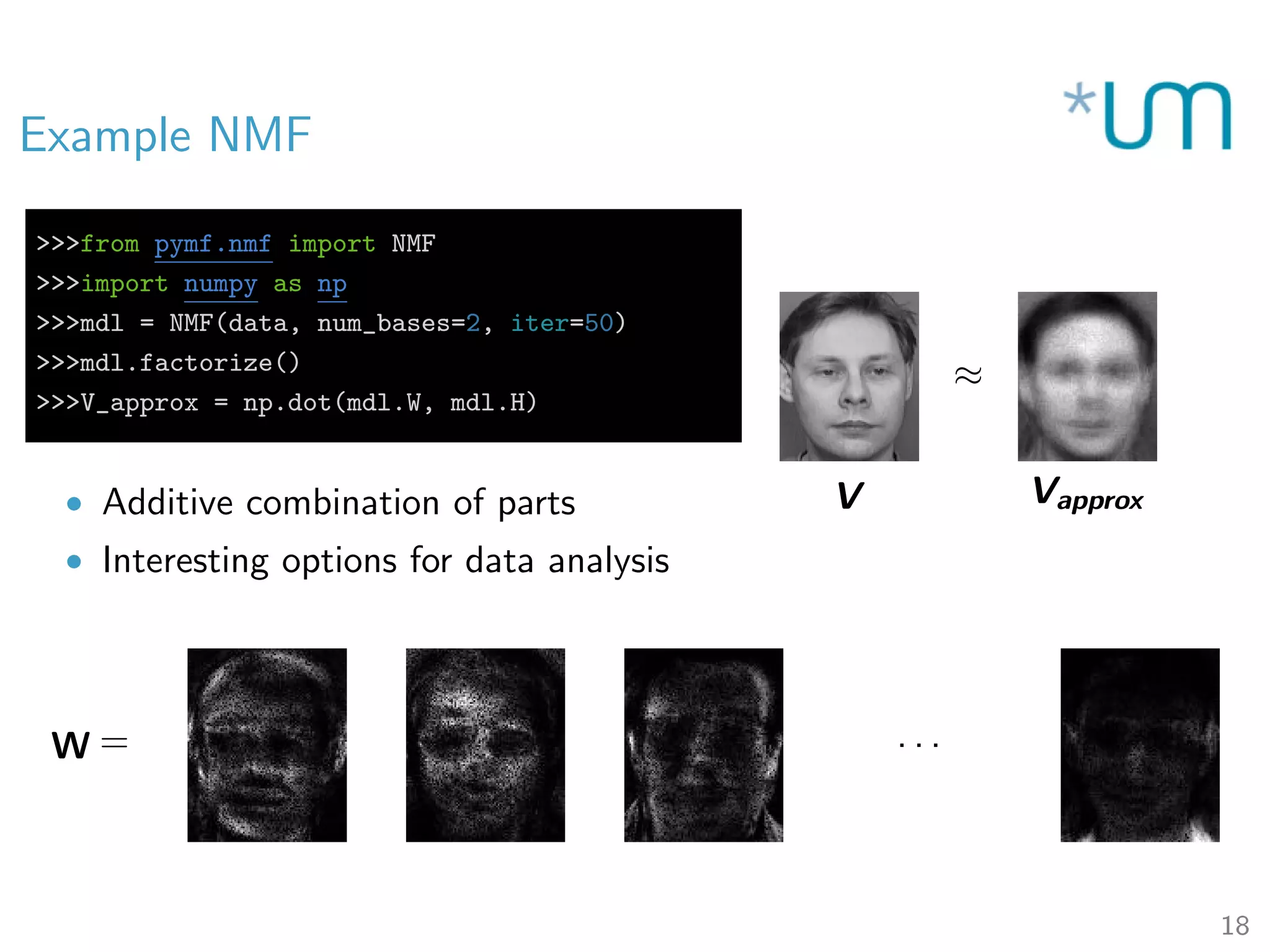 Low-rank matrix approximations in Python by Christian Thurau PyData ...