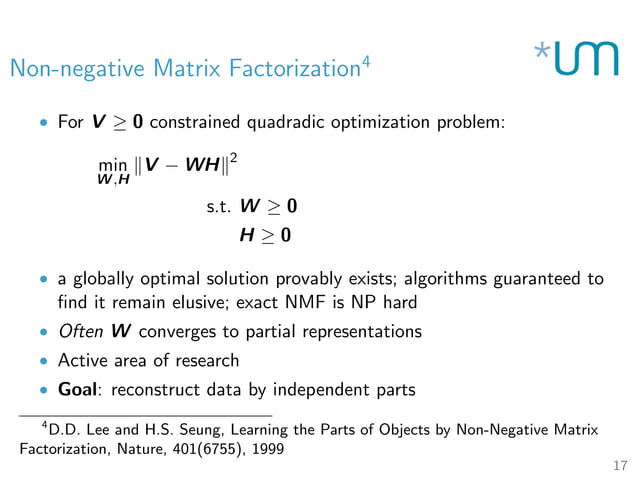 Low-rank matrix approximations in Python by Christian Thurau PyData 2014 | PDF