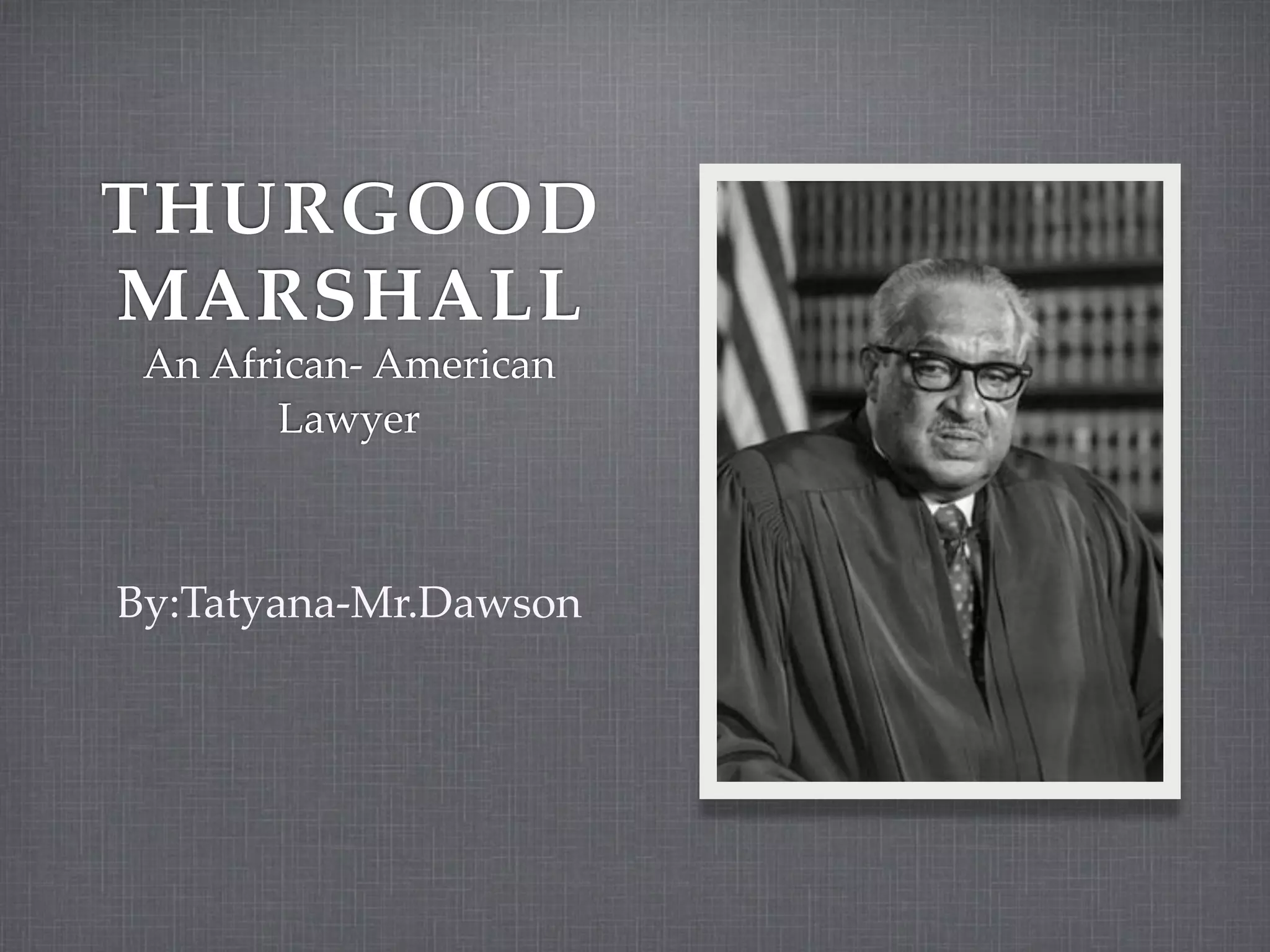 Thurgood Marshall | ZIP