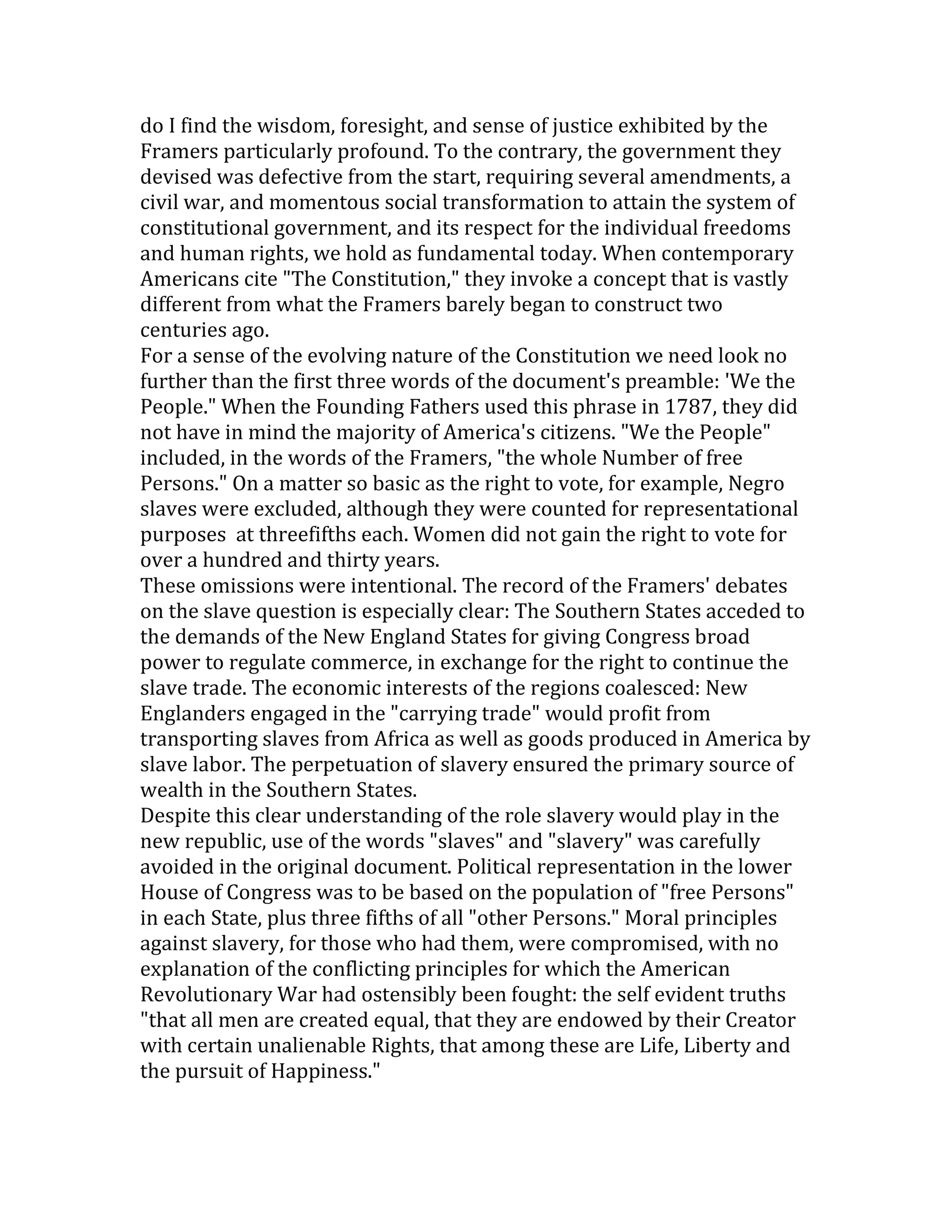 Thurgood marshall speech | DOCX