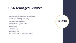 Award winning govroam at KPSN | PPTX