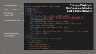 Network automation with Ansible and Python | PPTX | Cloud Computing | Internet