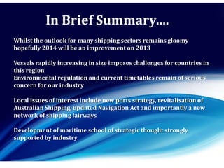 IONS Seminar 2014 - Session 4 - Industry Trends and Major Issues ...