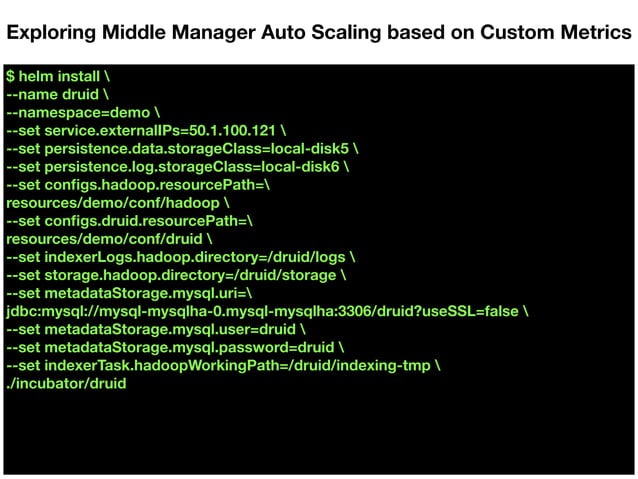 Apache Druid Auto Scale Outin For Streaming Data Ingestion On Kubernetes Pdf