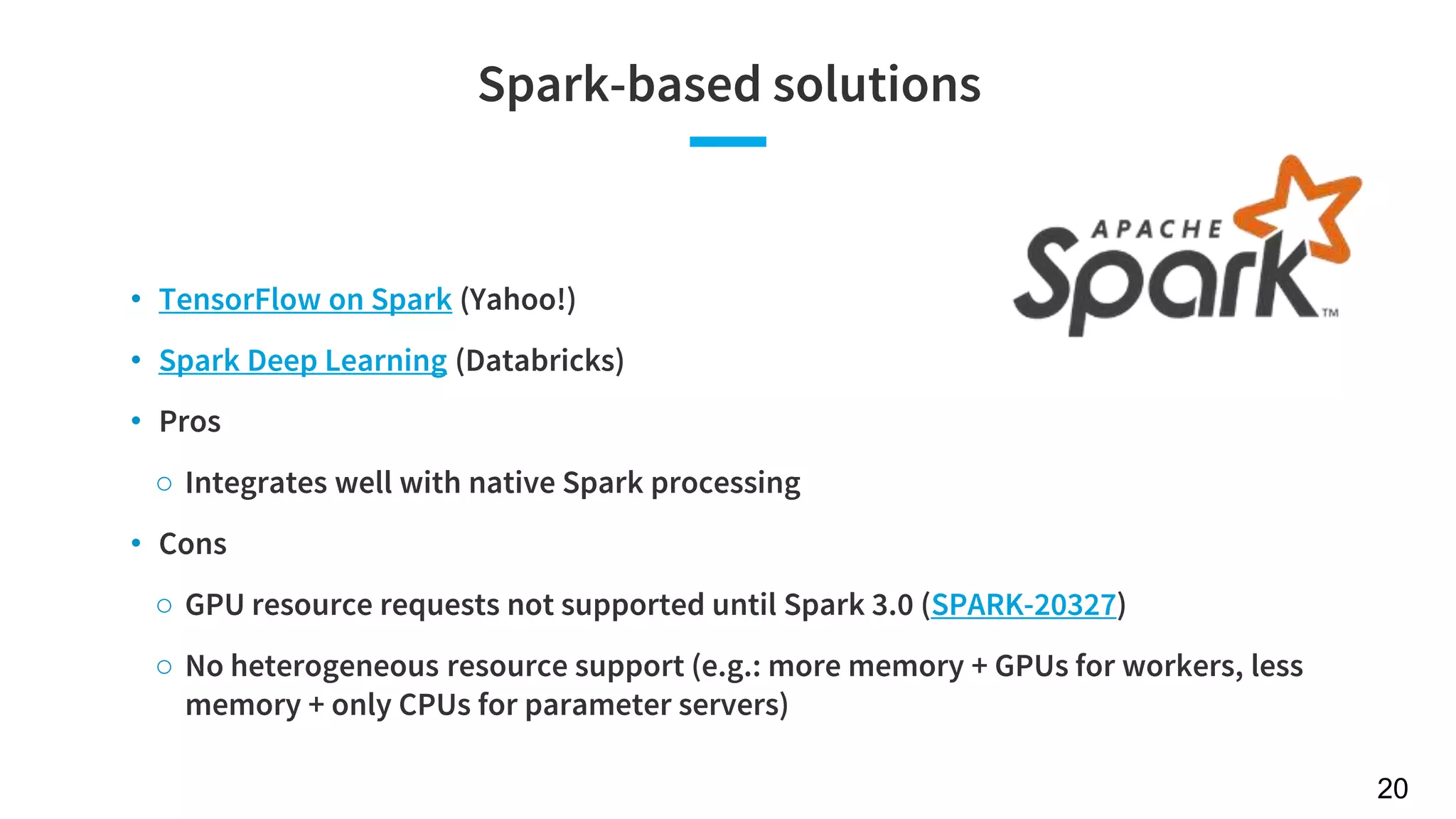 Scaling Deep Learning on Hadoop at LinkedIn | PPTX