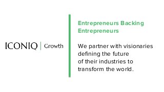 Unveiling the Data Behind Effective Scaling with ICONIQ Growth | PPT