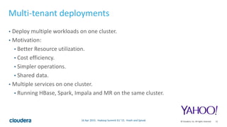 Multi-tenant, Multi-cluster and Multi-container Apache HBase Deployments | PPTX