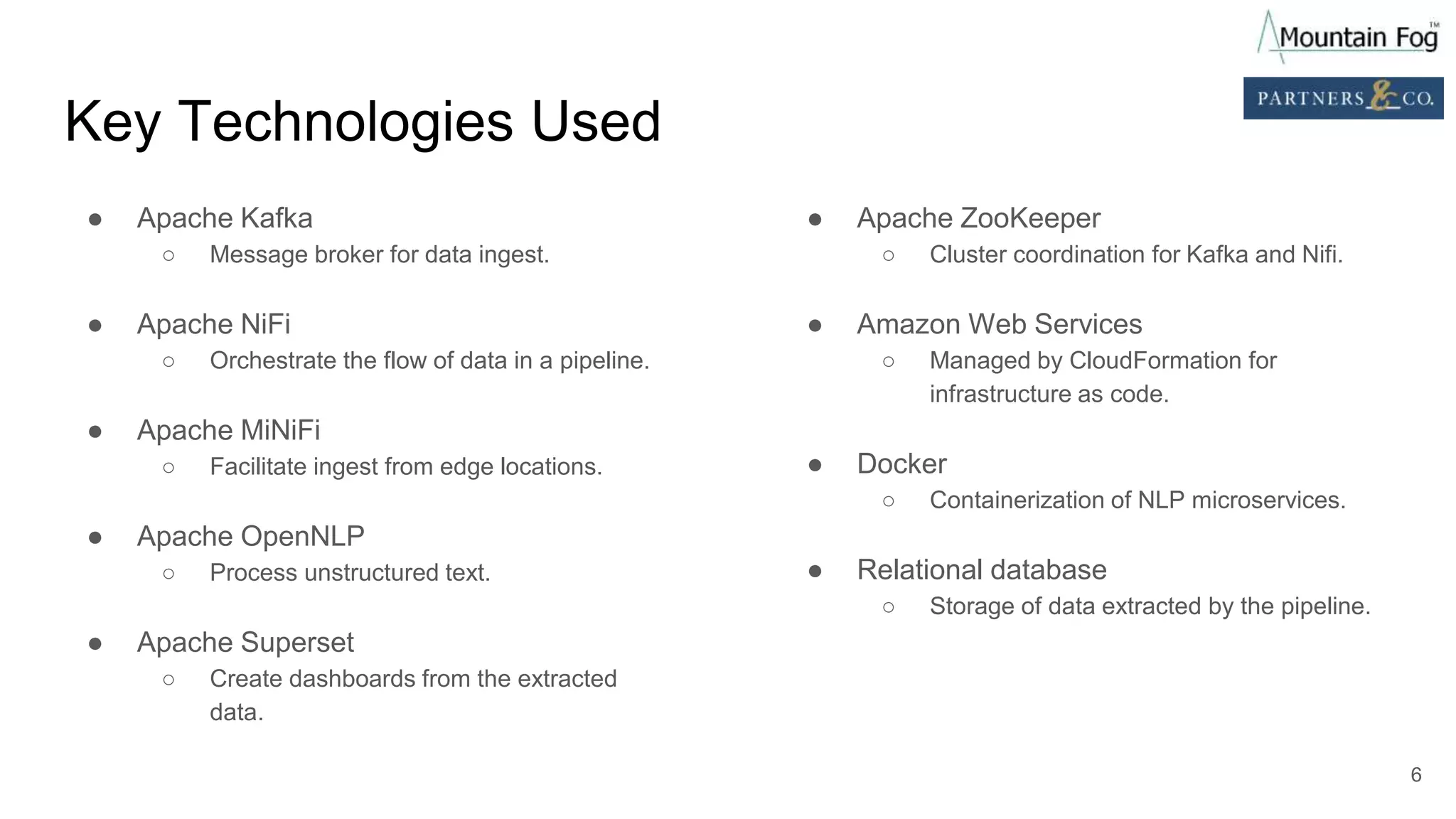 Improving Organizational Knowledge with Natural Language Processing Enriched Data Pipelines | PPTX