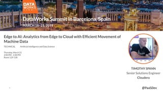 Apache Deep Learning 201 | PPT