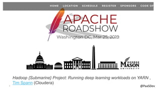 Apache Deep Learning 201 | PPT