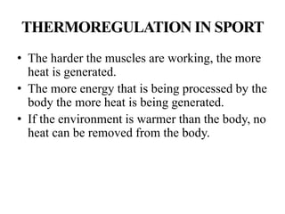 thermoregulatory machanism | PPTX