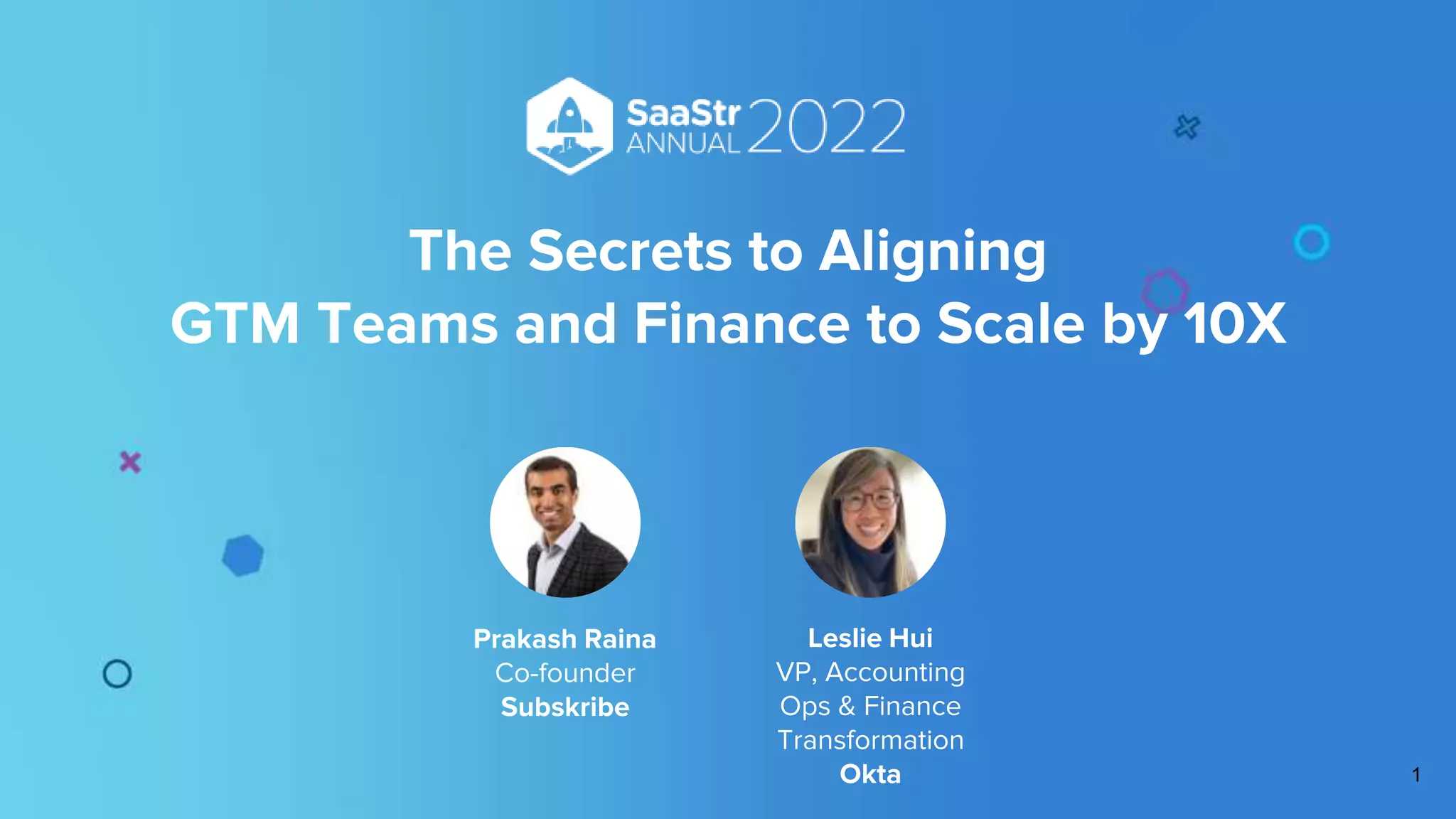 The Secrets to Aligning GTM Teams and Finance to Scale by 10X with ...