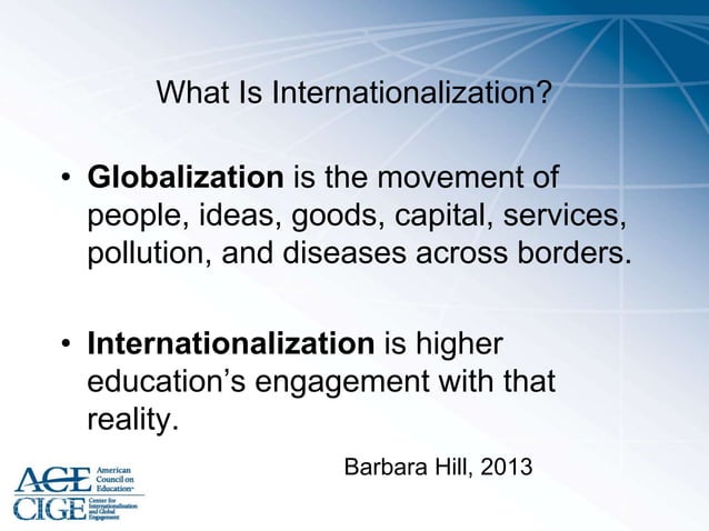 Internationalization vs. Globalization | PPTX