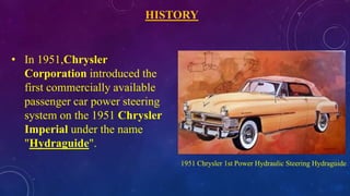 Electronic Power Steering (EPS) by Gaurav Raikar | PPTX