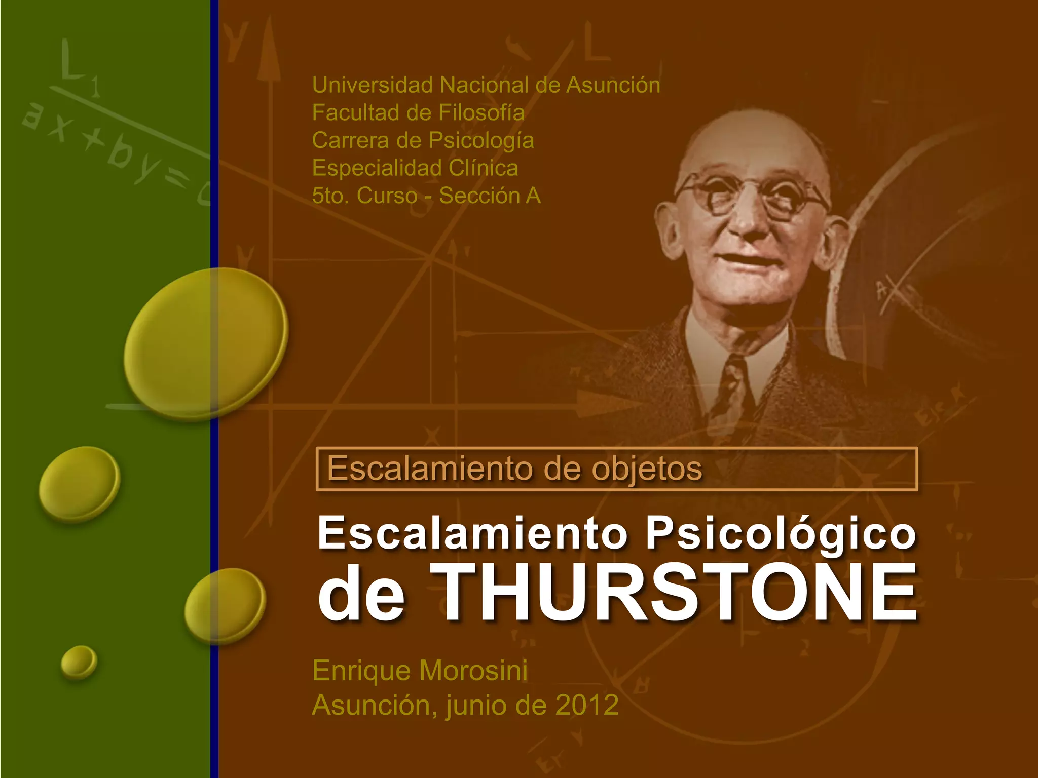 Escala de Thurstone | PPT