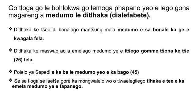 Thutamedumo.pptx Bohlokwa bja Fonetiki bophelong | PPTX
