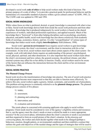 Thuật ngữ chuyên ngành ctxh | PDF