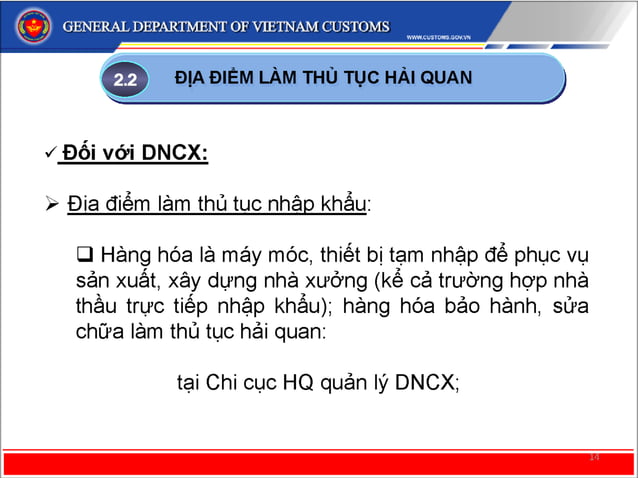 Thu tuc hq gia cong sxxk-che xuat | PPT
