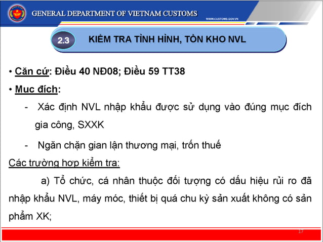 Thu tuc hq gia cong sxxk-che xuat | PPT
