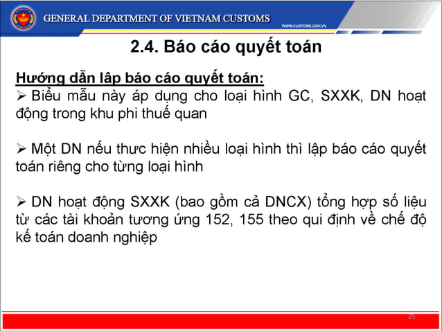 Thu tuc hq gia cong sxxk-che xuat | PPT