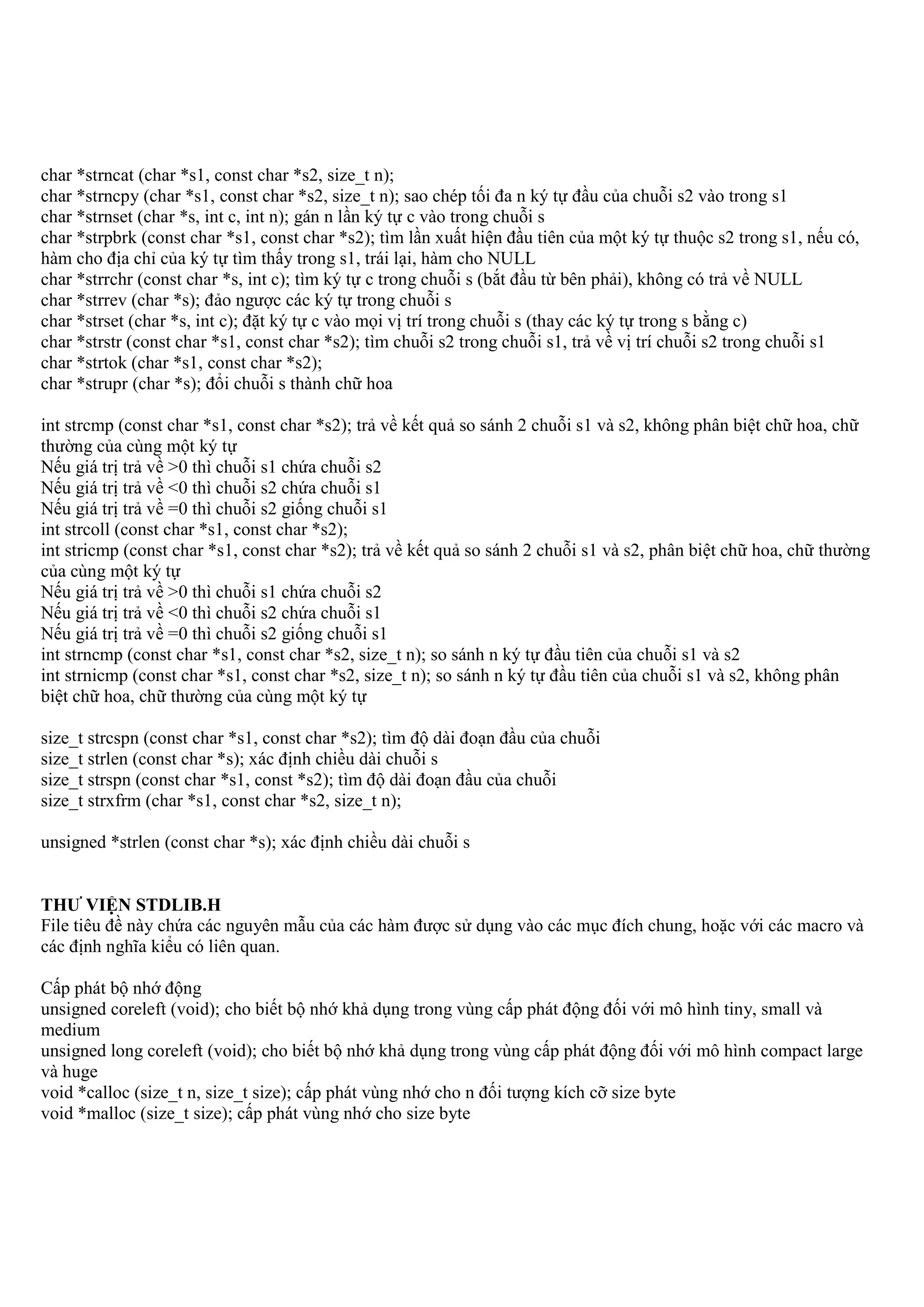 Thu vien lap trinh c++ | PDF