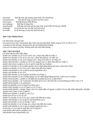 Thu vien lap trinh c++ | PDF