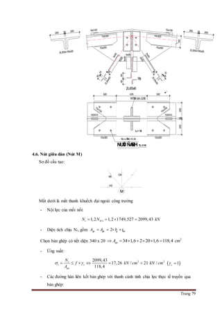 thuyết minh đồ án thép 2 | DOCX