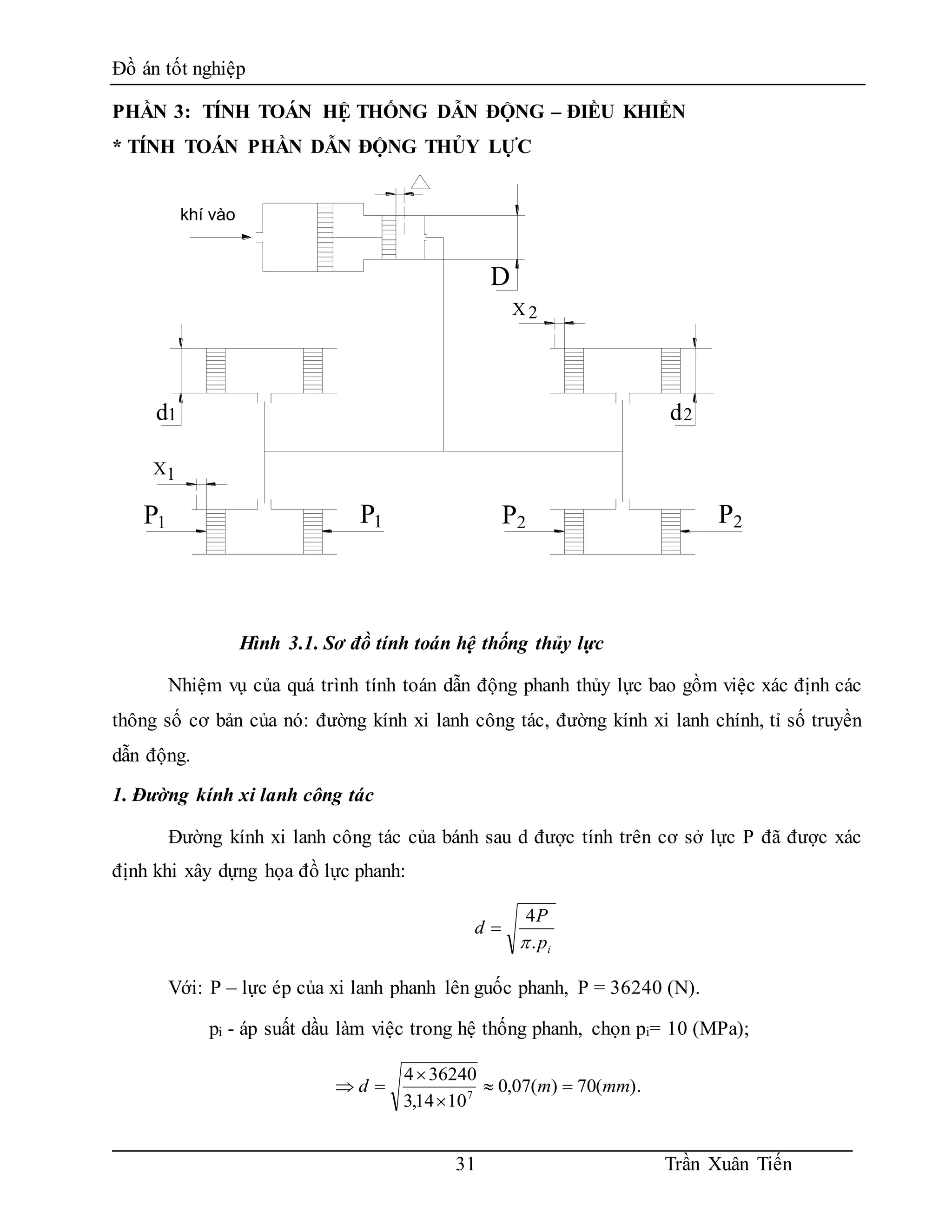 Đề tài: Tính toán kiểm tra hệ thống phanh ô tô sau cải tạo, HAY | DOC