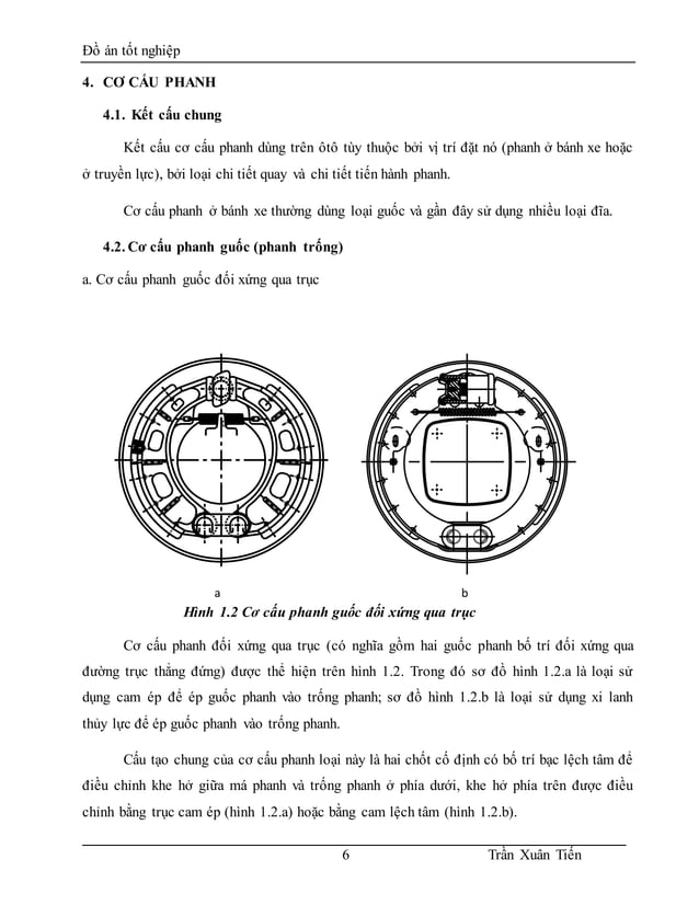 Đề tài: Tính toán kiểm tra hệ thống phanh ô tô sau cải tạo, HAY | DOC