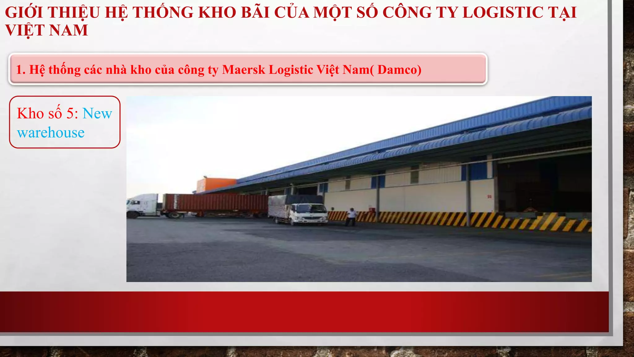 Quản trị kho bãi | PPTX