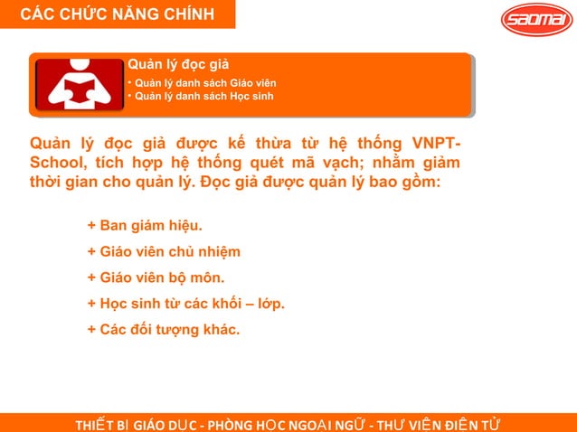 Thuyet trinh giai phap thu vien vnpt lib | PPT