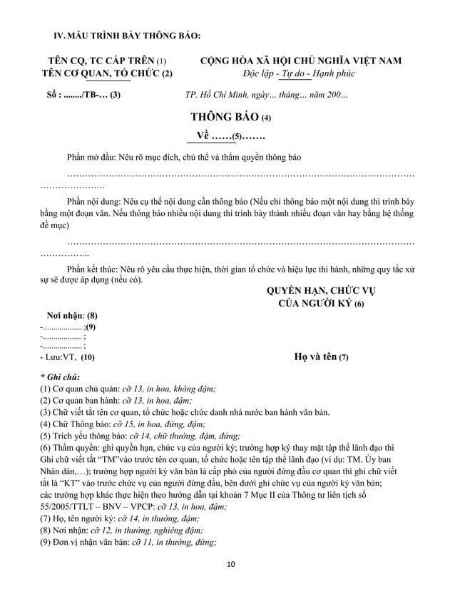 [Soan Thao VB] Thuyet trinh stvb_516 | DOC