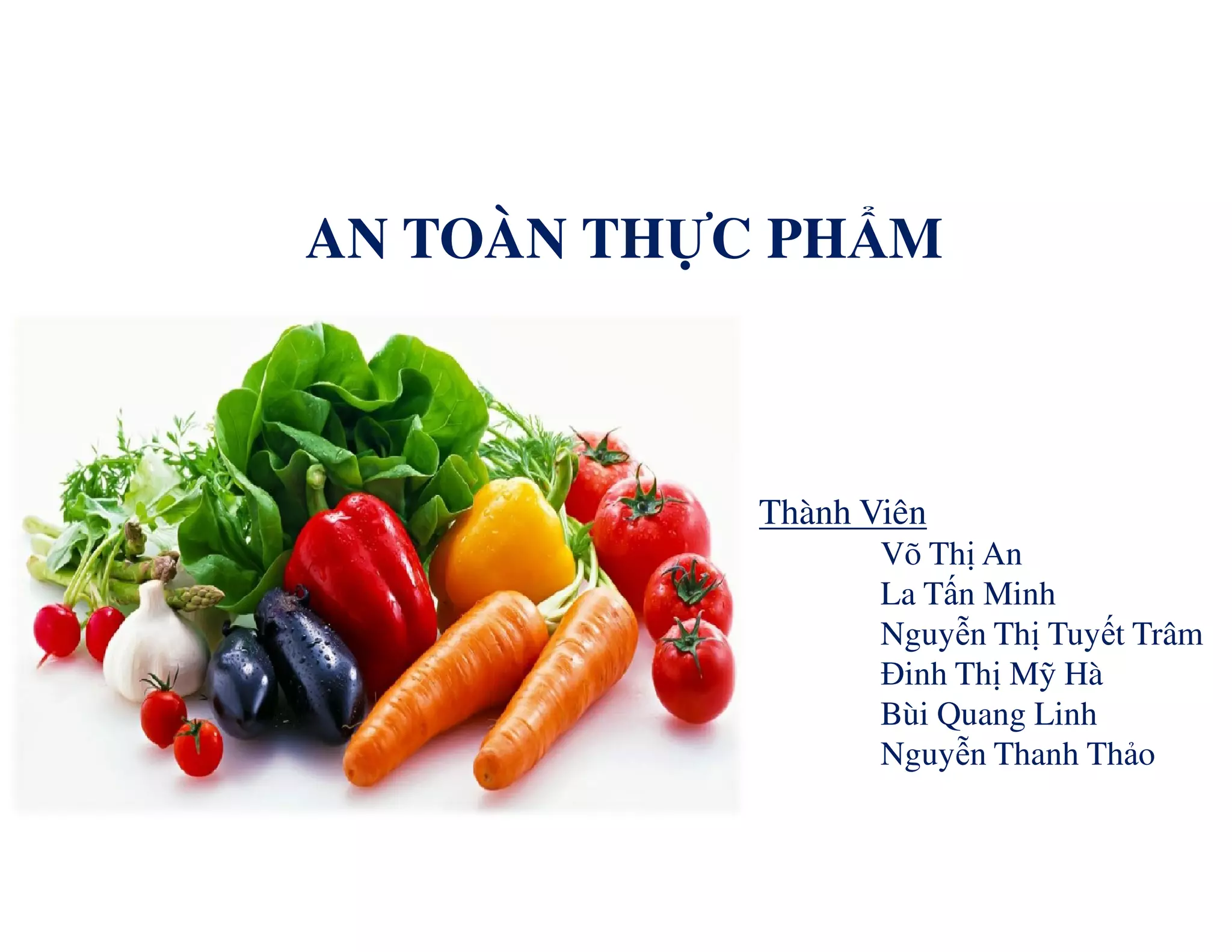 Thuyet trinh ve an toan thuc pham | PDF