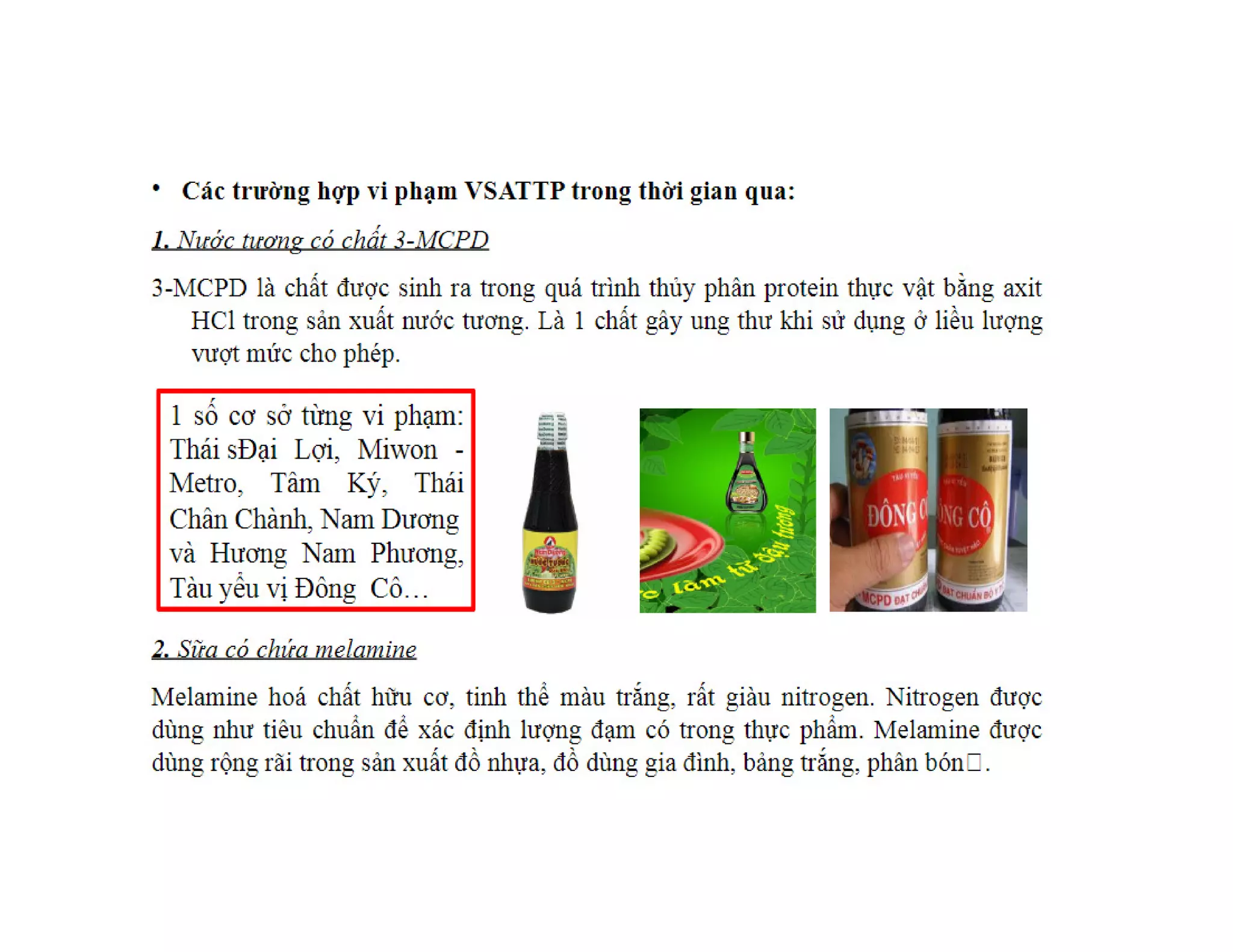 Thuyet trinh ve an toan thuc pham | PDF