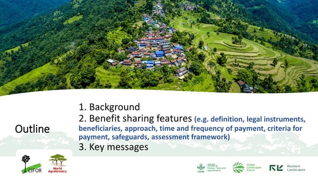 International lessons learnt on REDD+ benefit sharing mechanism | PPT