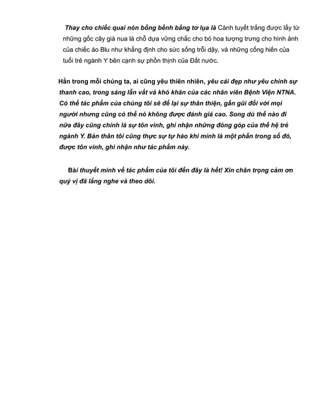 Thuyết minh cắm hoa | DOC