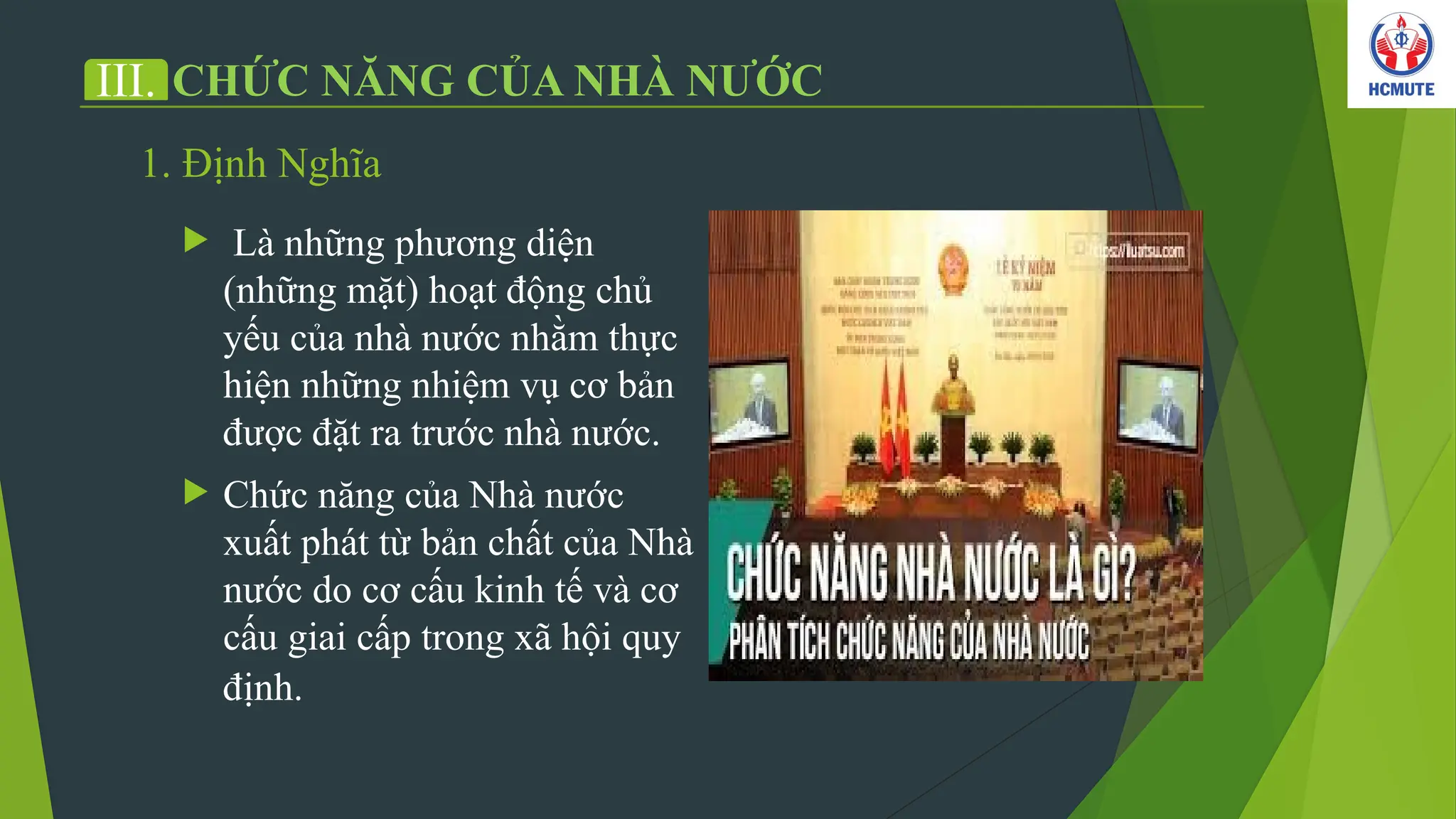 QUAN ĐIỂM TRIẾT HỌC MÁC - LÊNIN VỀ VẤN ĐỀ NHÀ NƯỚC. | PPTX