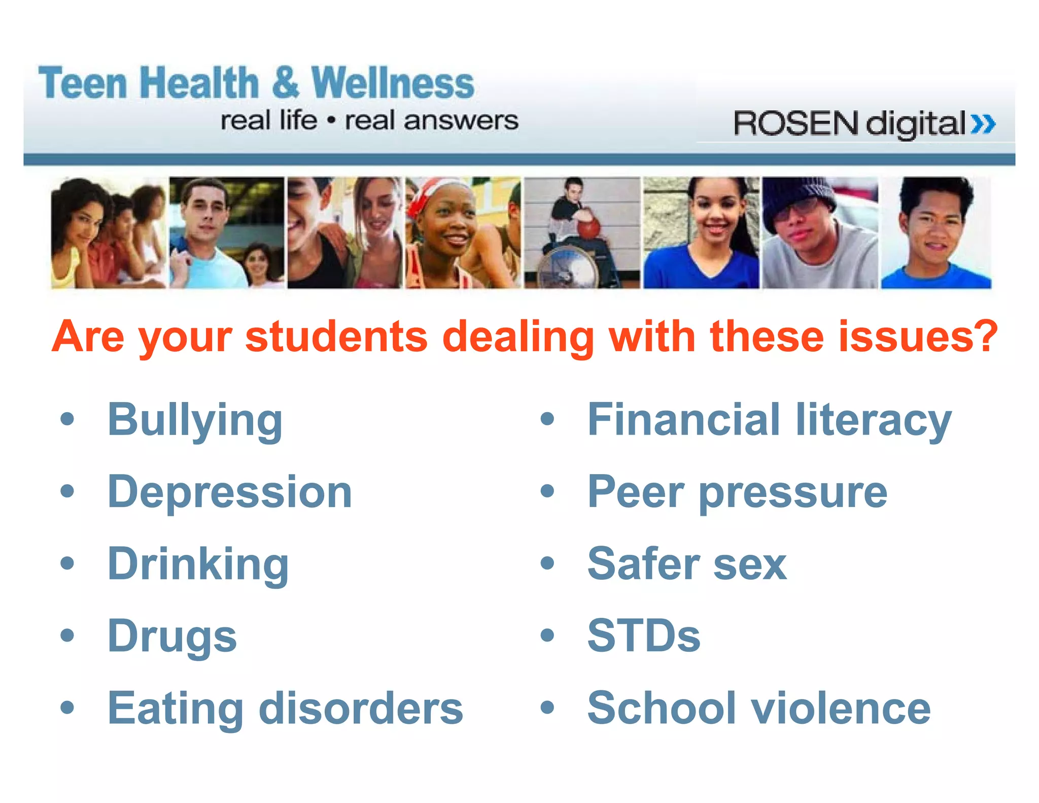Teen Health & Wellness Online Training | PPT