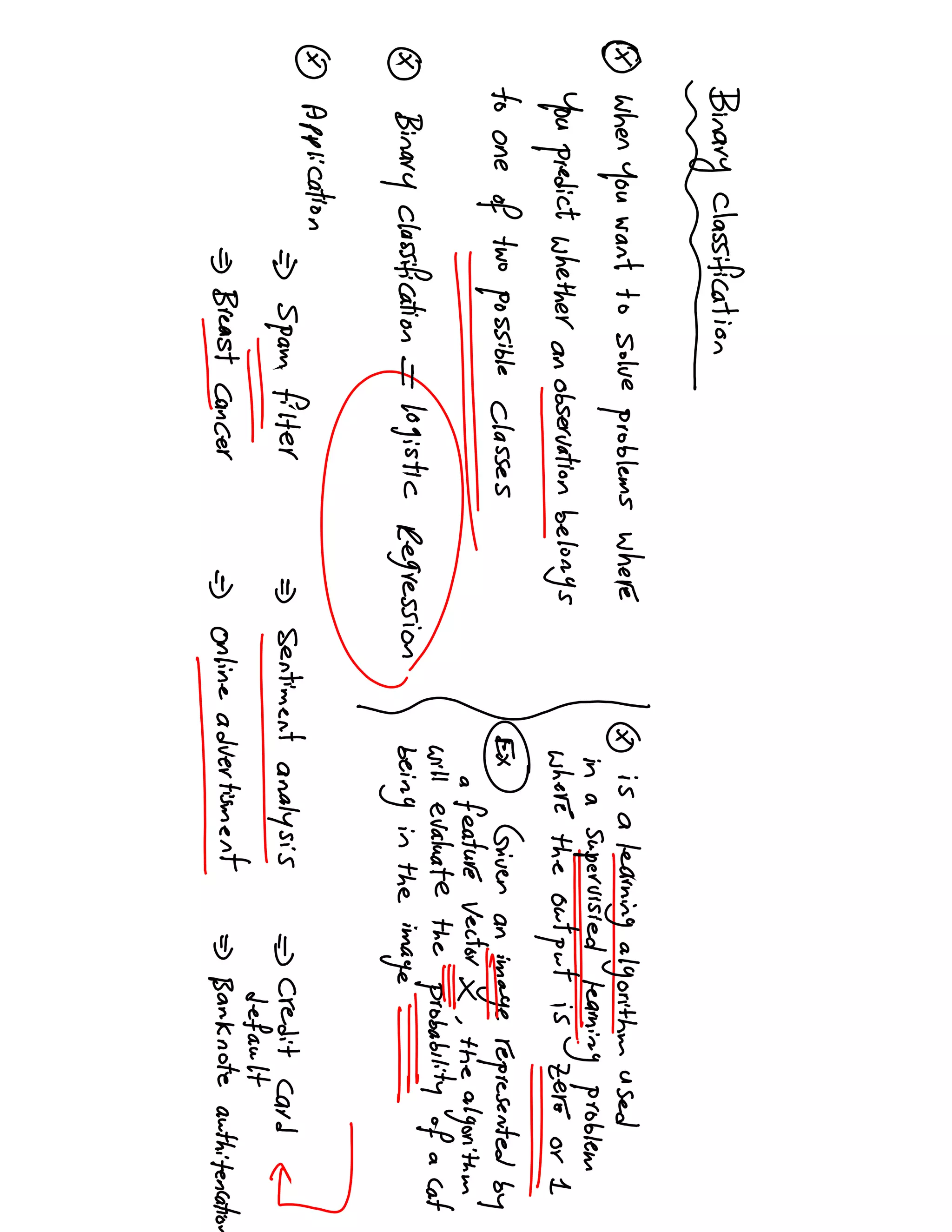 Logistic Regression (Binary Classification) | PDF Logistic Regression (Binary Classification) | PDF