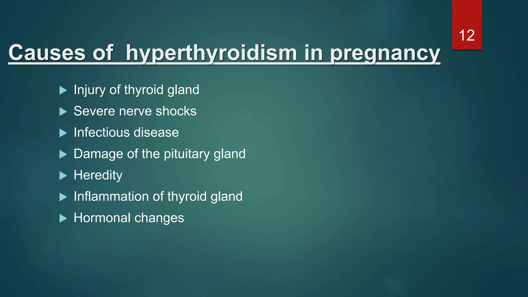 Thyroid Disorder in Pregnancy | PPTX