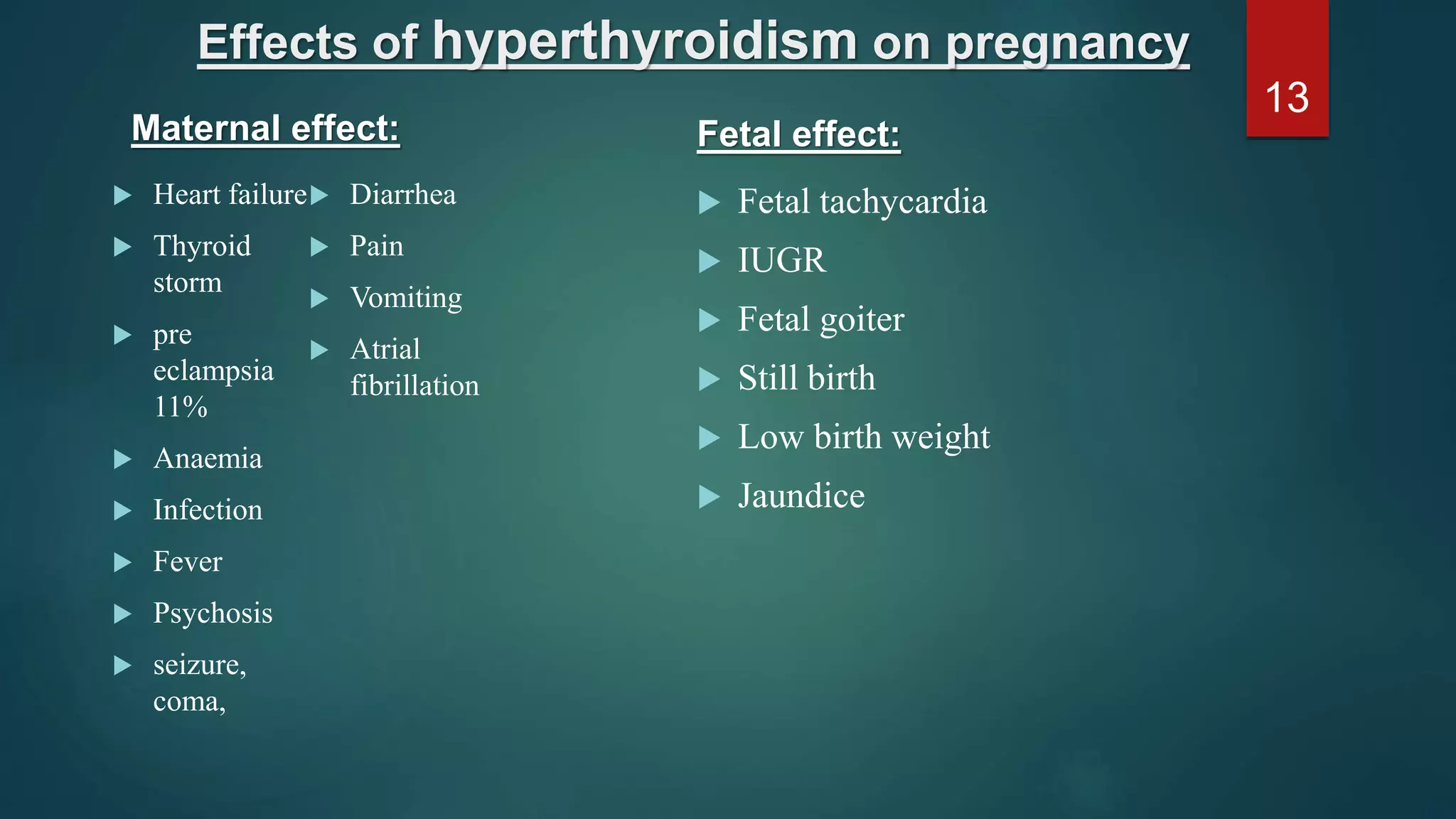 Thyroid Disorder in Pregnancy | PPTX