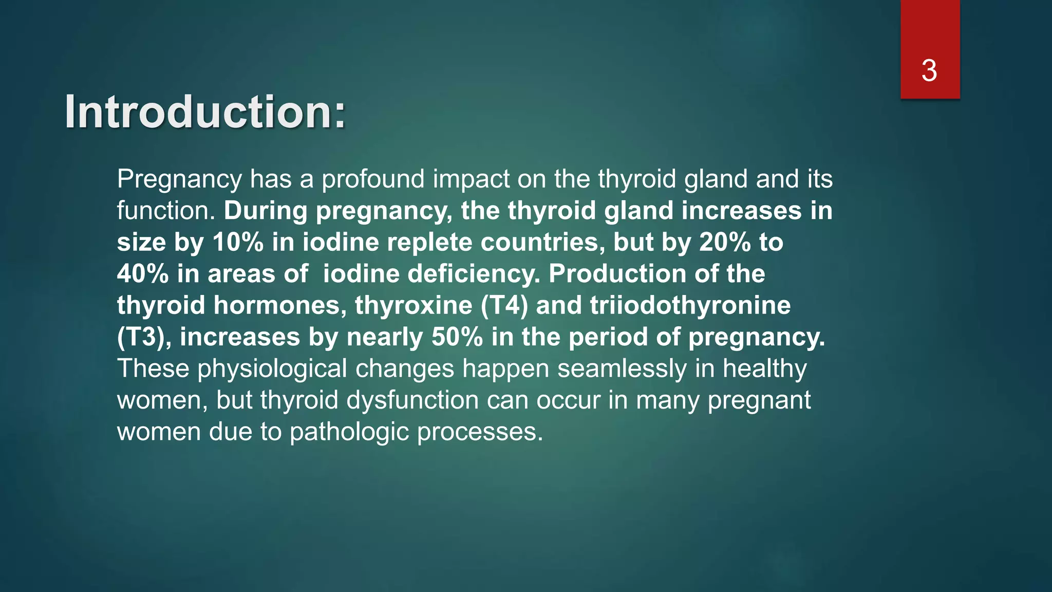 Thyroid Disorder In Pregnancy Pptx