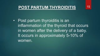 Thyroid Disorder in Pregnancy | PPTX