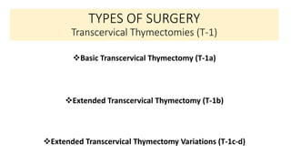 Thymectomy & Thymic Disorders - Clinical Implications, Multimodal and ...