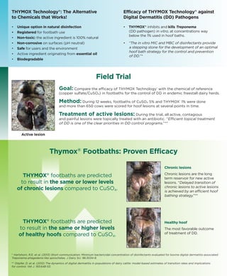 Thymox technology-hoof-bath-product | PDF