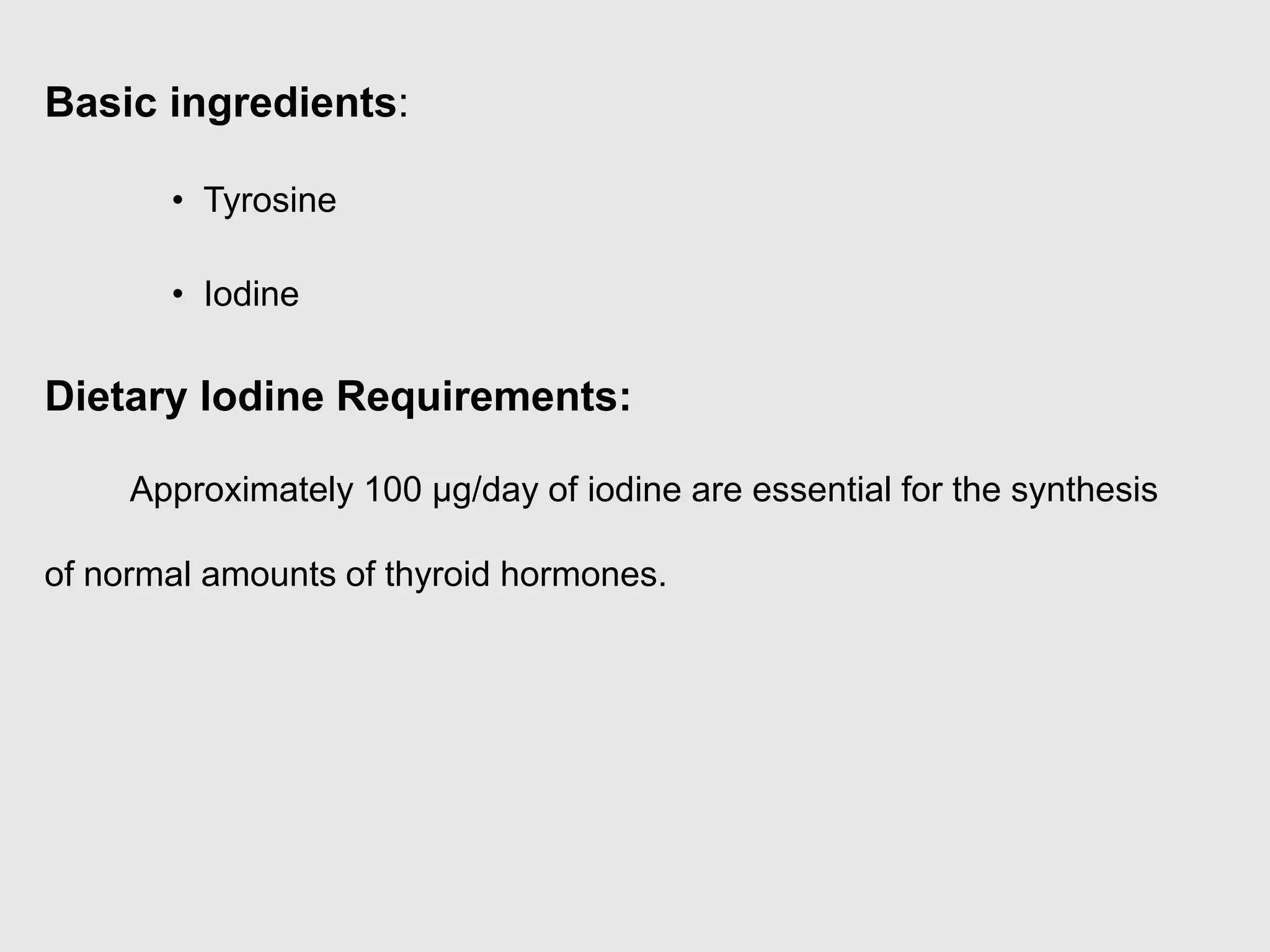 Thyriod gland anatomy and physiology | PPTX