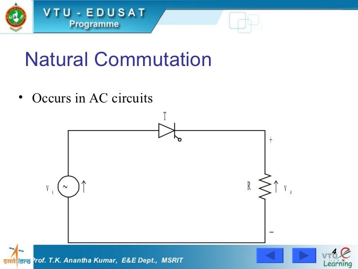 Thyristor Commutation Techniques Thyristor Commutation Techniques
