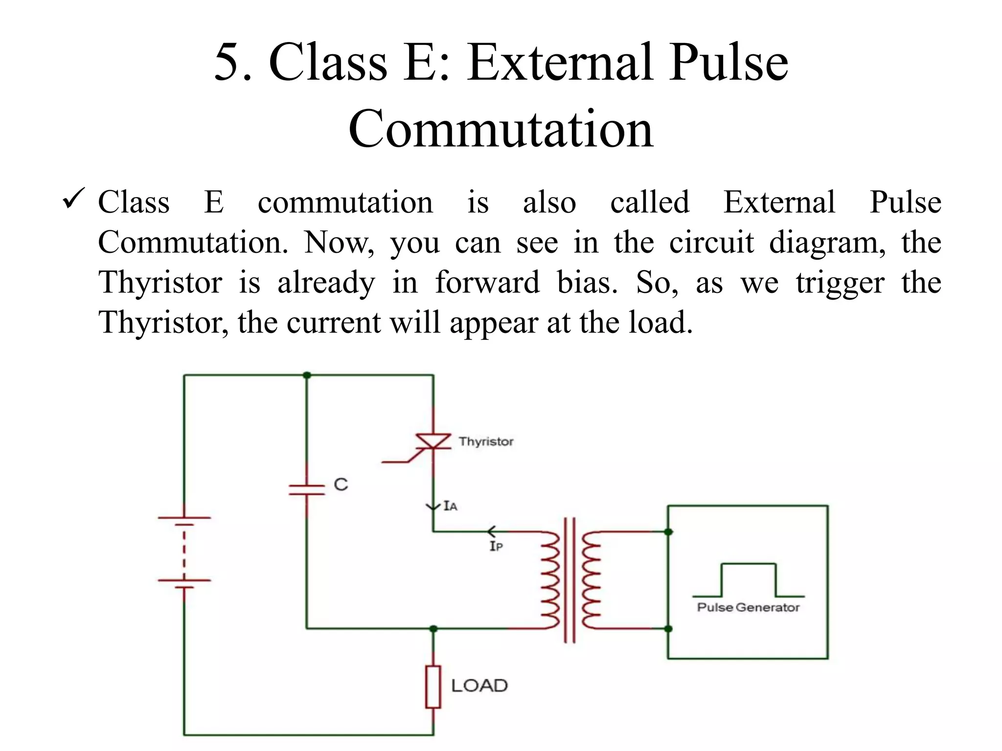 Thyristor commutation techniques | PPTX