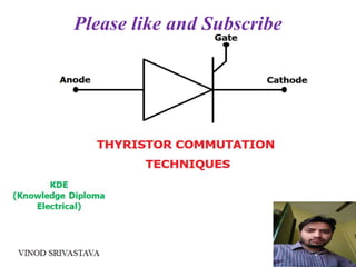 Thyristor commutation techniques | PPTX